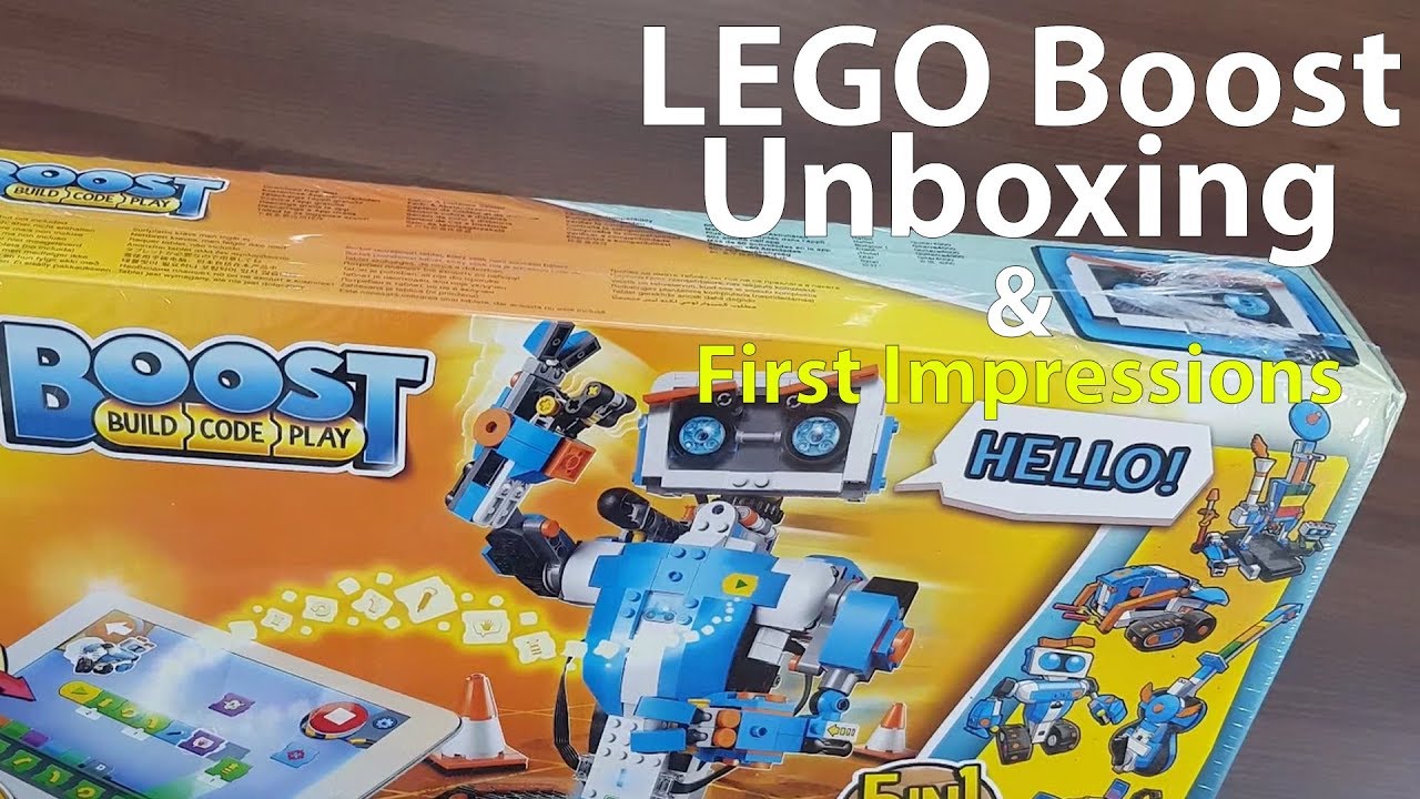 [Video] Lego Boost Unboxing And First Impressions: Children Will Love It