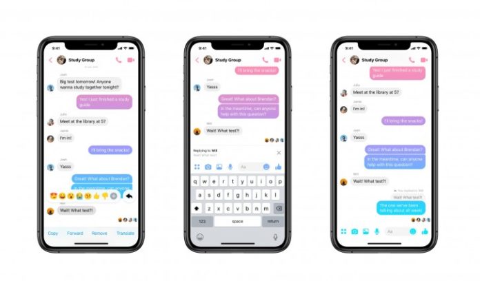 Facebook Messenger gets a new ‘quoted reply’ feature similar to WhatsApp