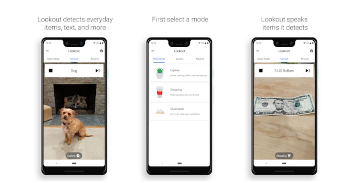 Google Lookout app launched to help the visually challenged