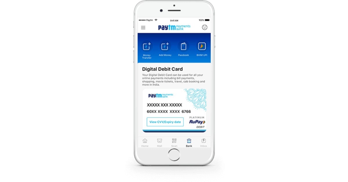 Paytm Payments Bank launches mobile banking app for its 43 million ...