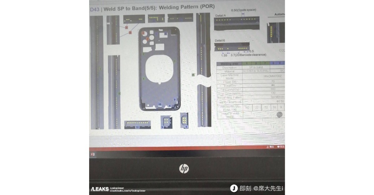 iPhone 11 schematics hint the presence of a square triple-camera module