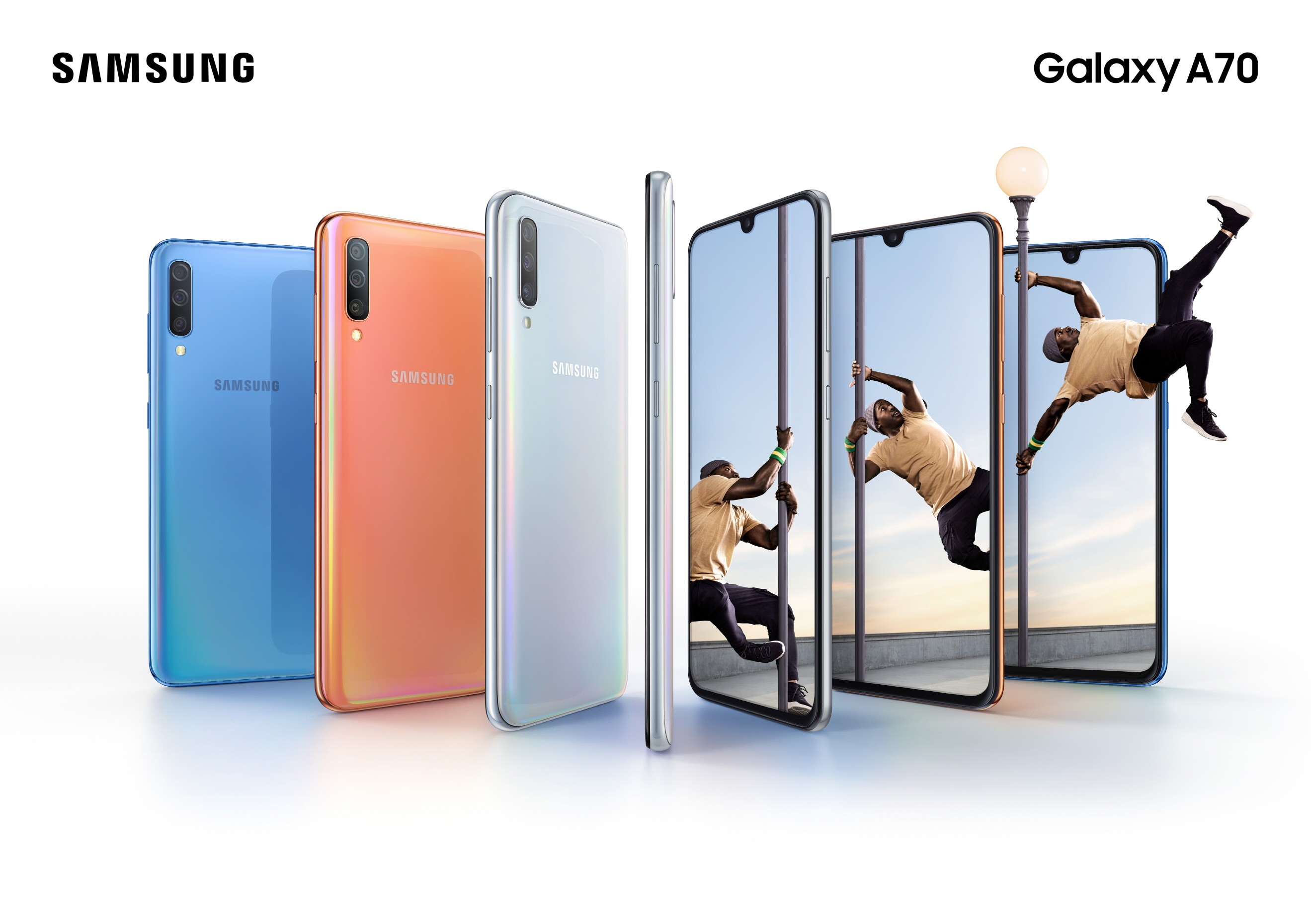 Samsung Galaxy A70 with 4,500mAh battery, 32MP selfie camera launched ...
