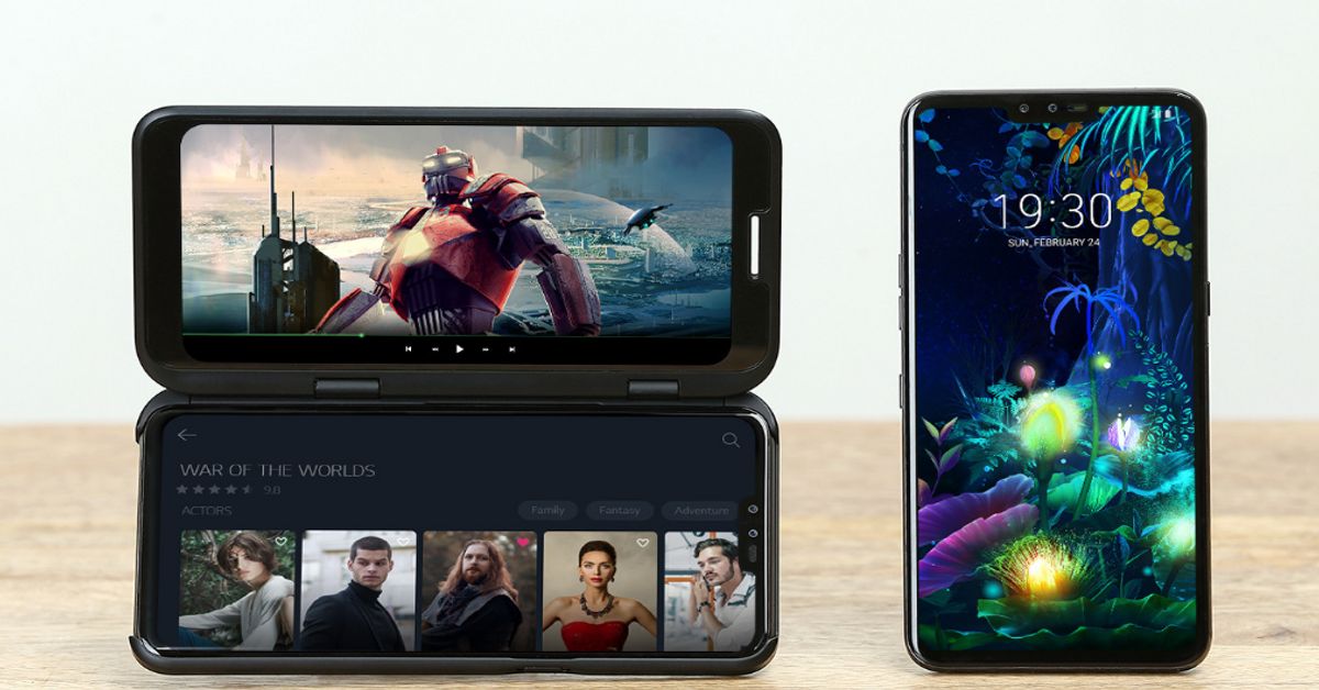 LG V50 ThinQ 5G launched with triple-rear camera and dual-front camera ...