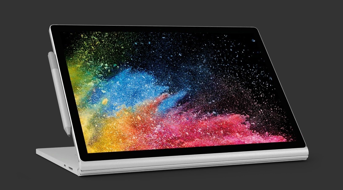 Microsoft’s new Surface Book 2 model with Intel’s latest quad-core ...