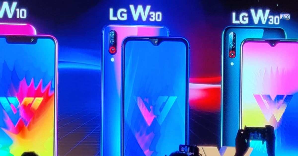 LG W30 Pro, W30 and W10 smartphones launched in India