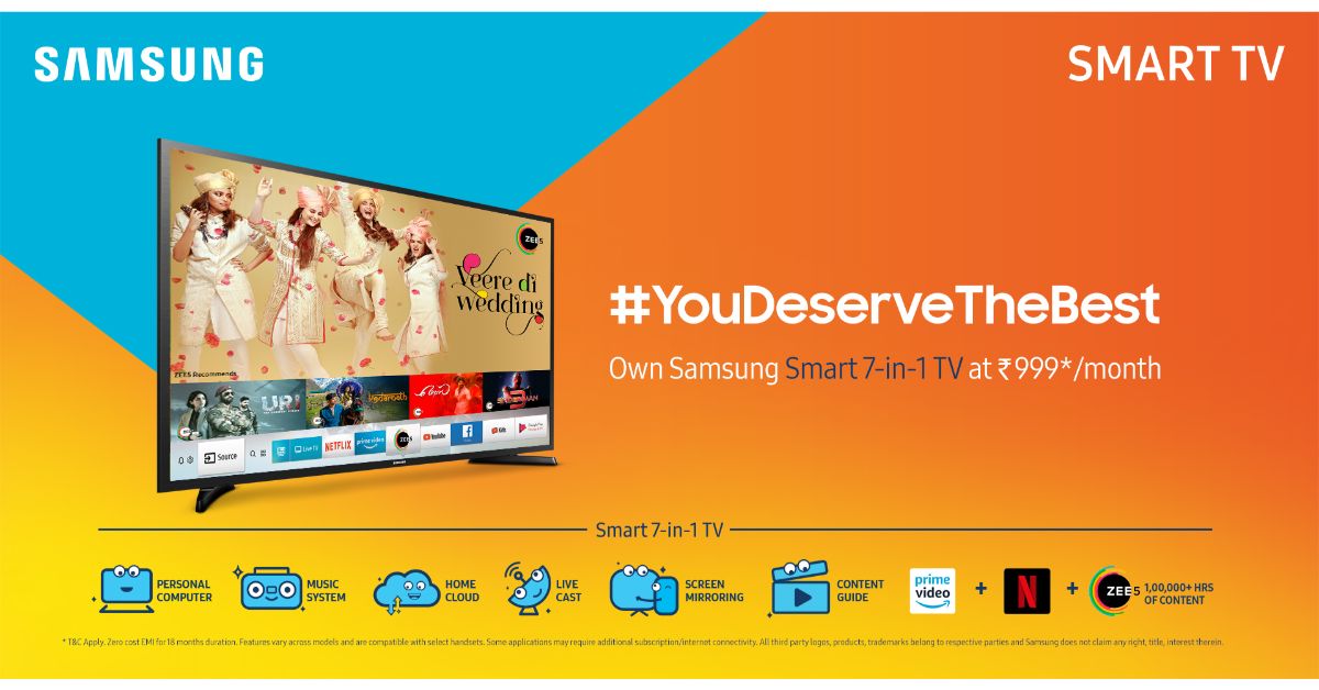 Samsung launched the exclusive range of The Frame and Smart 7-in-1 TVs ...
