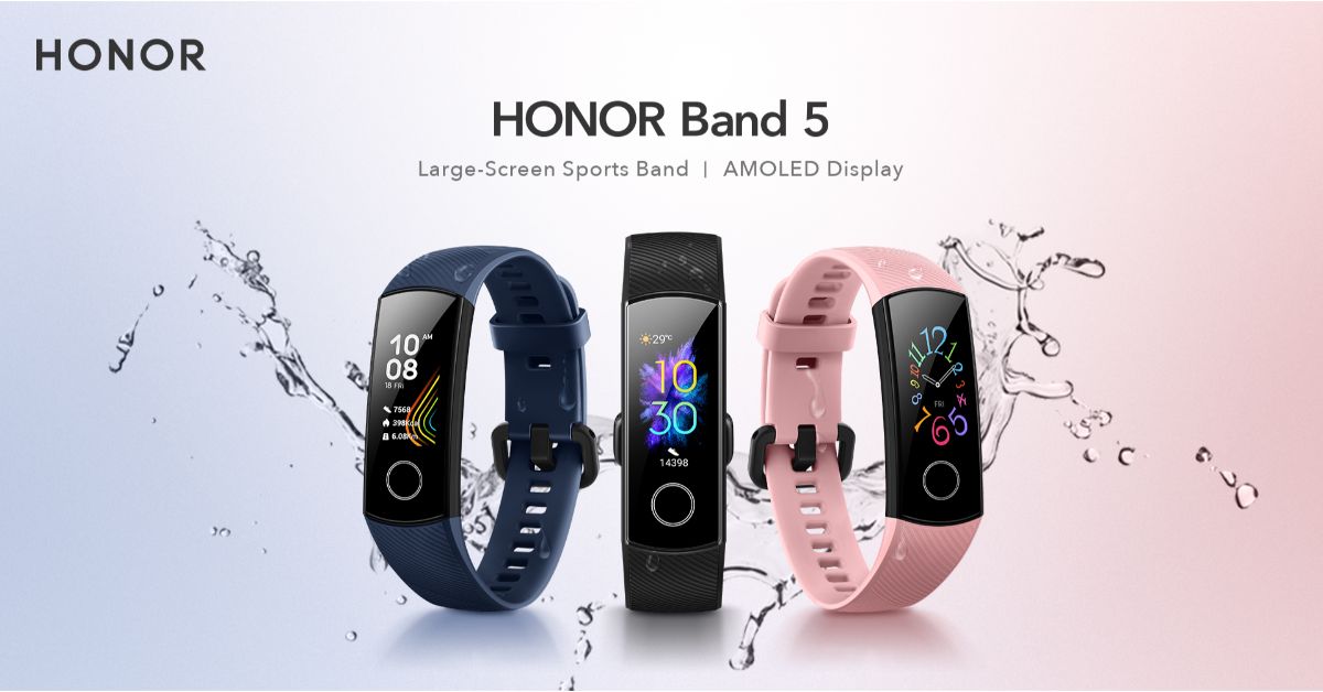 Honor Band 5 with AMOLED colour display launched in India
