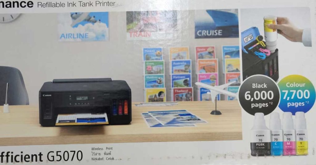 Canon Pixma G5070 Printer Review: Good for all round use