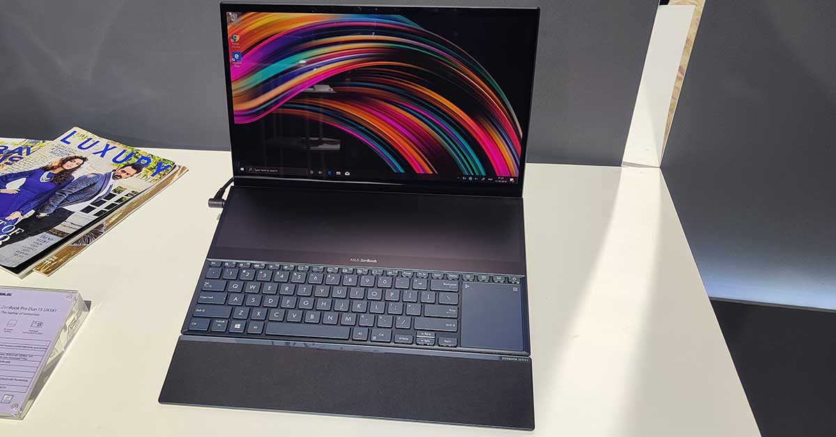 Asus Zenbook Pro Duo and Zenbook Duo with dual screens launched in India