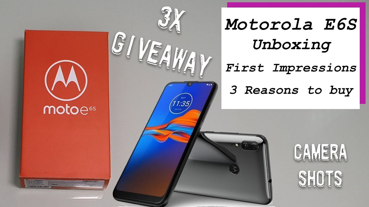 Motorola E6s Unboxing, first impressions and camera samples, is it ...