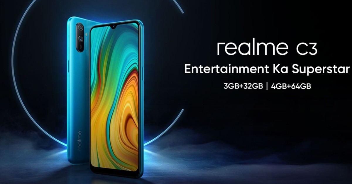 Realme C3 smartphone key specification revealed on Flipkart