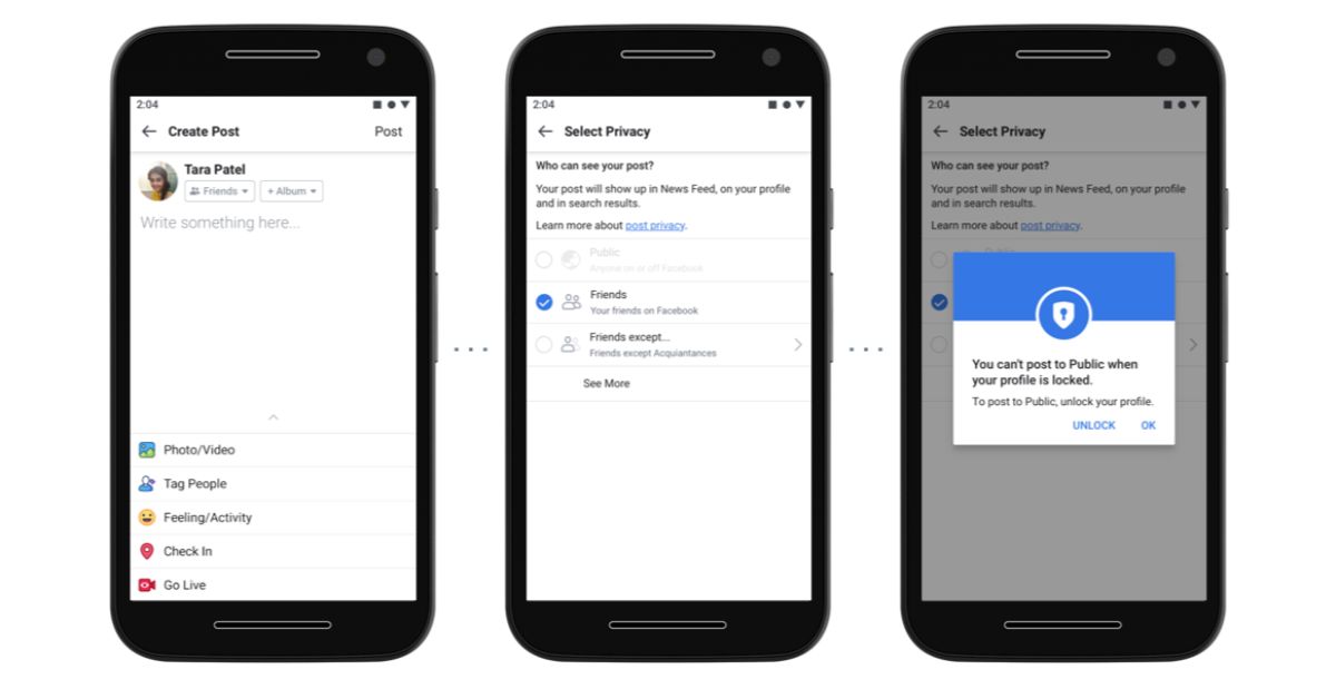 Facebook introduces “Lock Your Profile” as a new safety feature on its ...