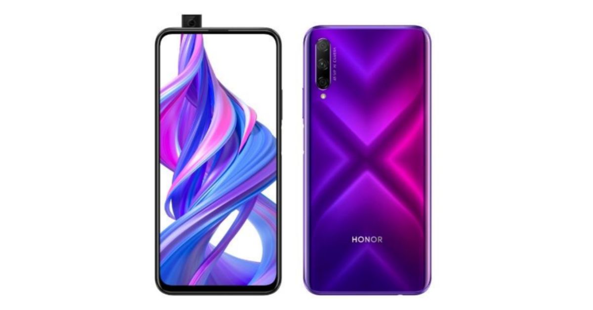 Honor 9X Pro with a pop-up selfie camera and 48MP primary sensor ...