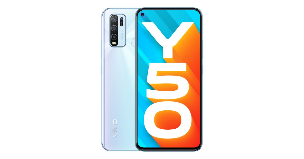 Vivo Y50 with quad cameras and a 5,000mAh battery launched in India