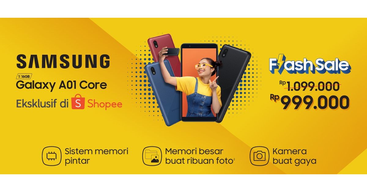 Samsung Galaxy A01 Core with HD+ LCD display launched: Technical ...