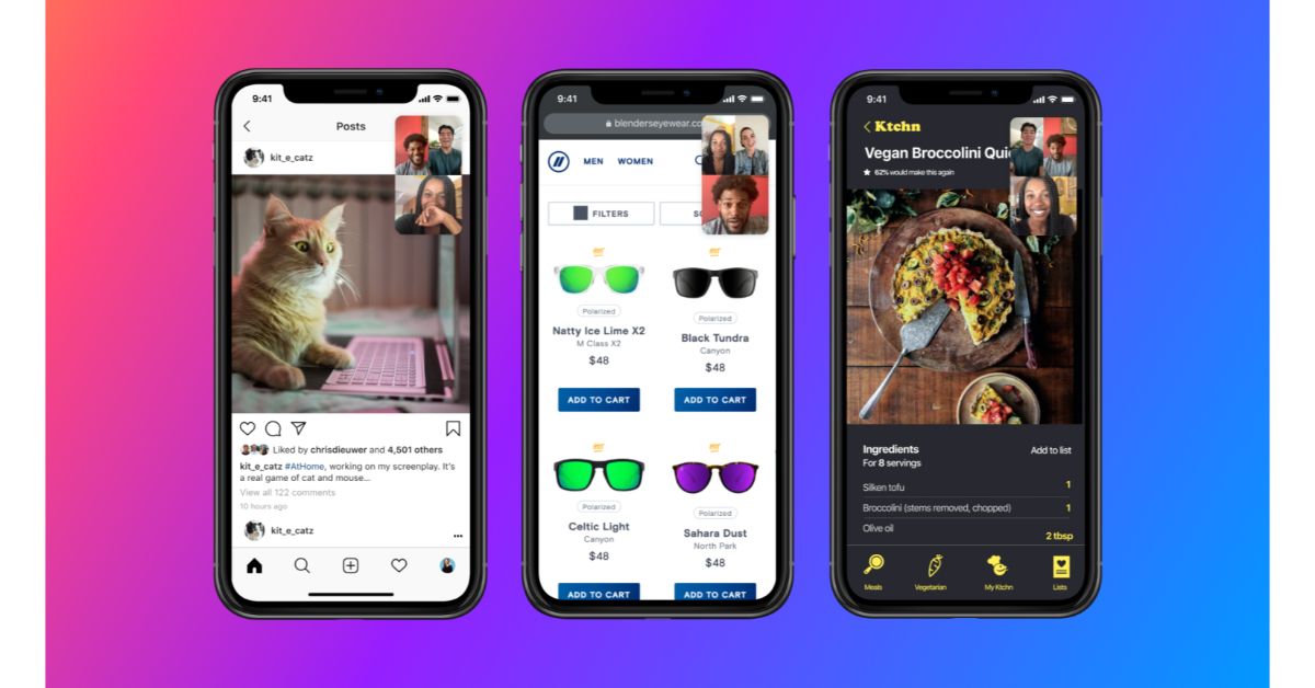 Facebook Messenger launched a screen sharing feature to iOS and Android ...