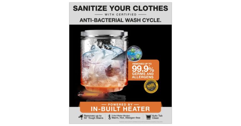 Whirlpool fully automatic top load washing machines with built-in water ...