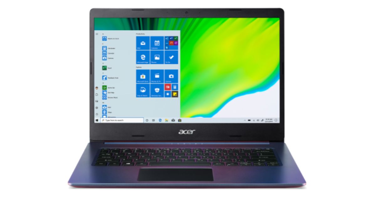 Acer Aspire 5 Magic Purple edition laptop powered by 10th-generation ...