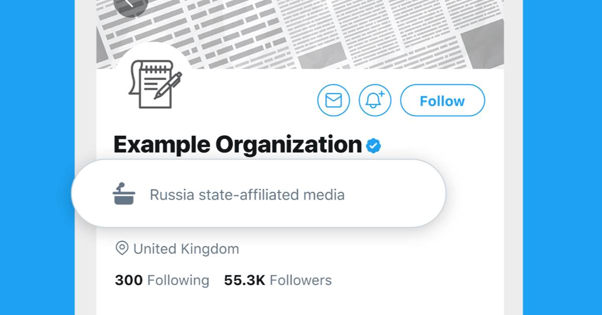Twitter introduces new labels for government and state-affiliated media ...