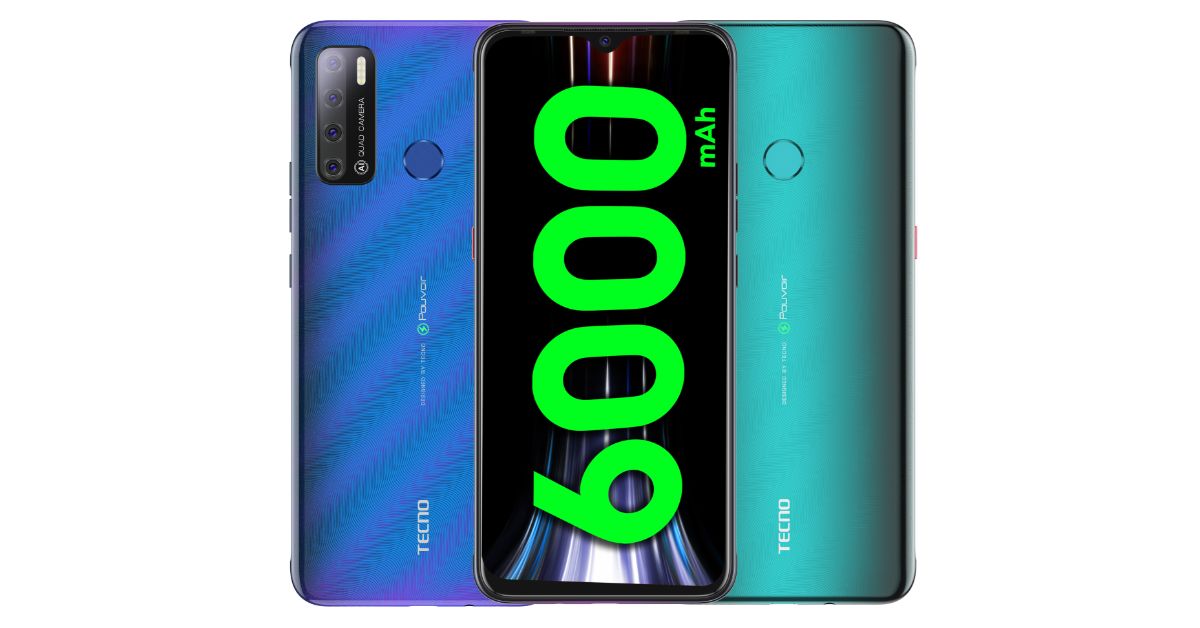 Tecno Spark Power 2 Air with 6,000mAh battery launched in India