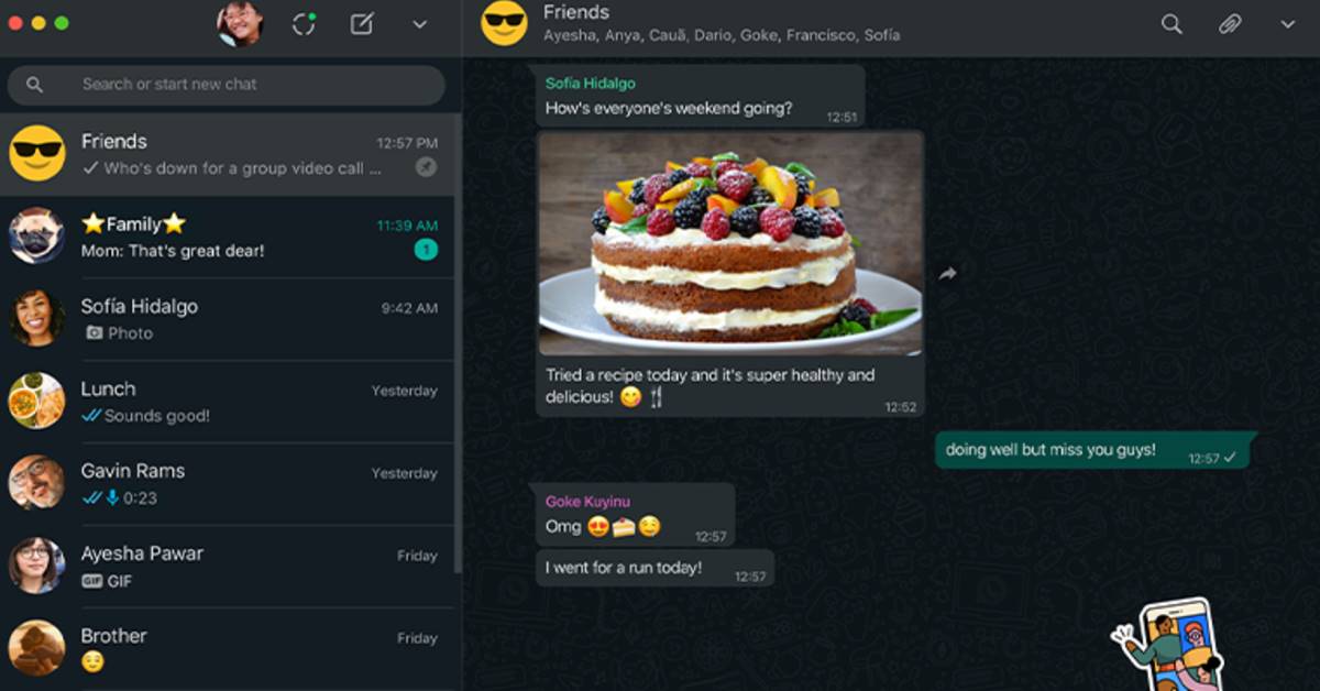 WhatsApp Web likely to get advanced dark theme and doodle features