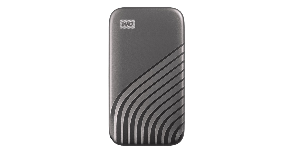 WD My Passport SSD: This palm-sized drive helps ensure data security