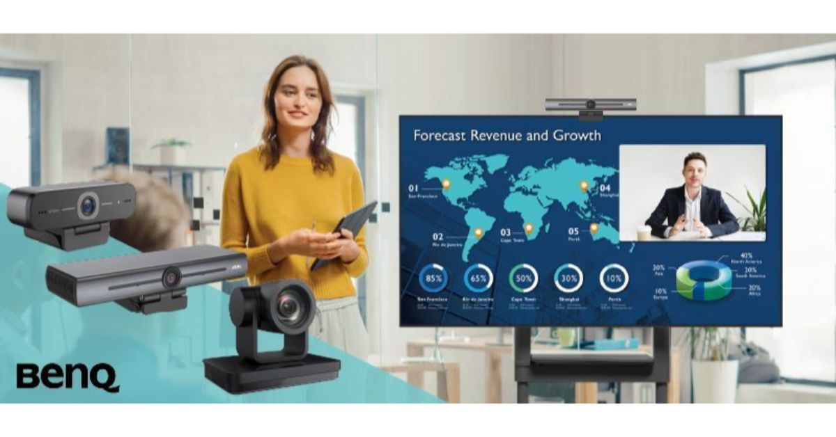 BenQ introduced three new video conferencing cameras in India