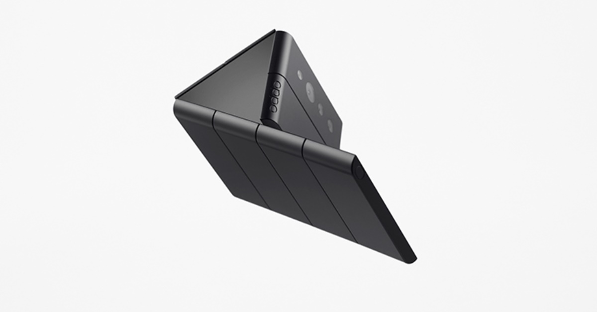 OPPO showcases conceptual design of its triple-folding ‘slide-phone’