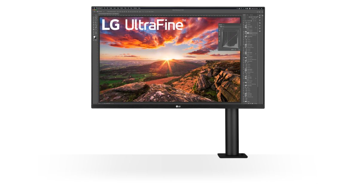LG 32UN880-B UltraFine Display Ergo 4K monitor with HDR10 support ...