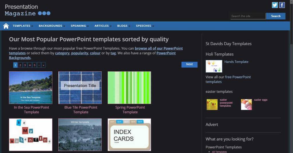 5 Best websites where you can get free templates for Microsoft PowerPoint