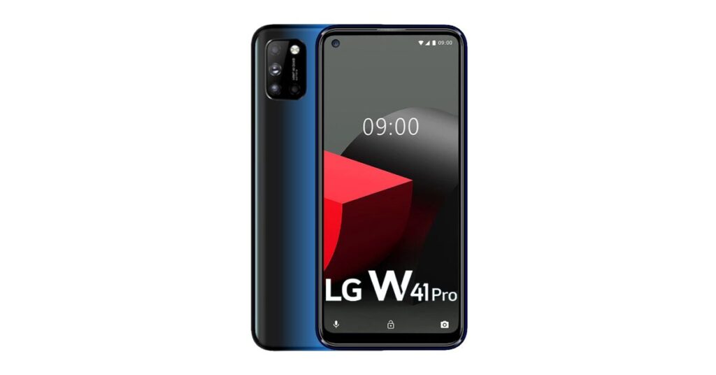 LG W41, W41+ and W41 Pro smartphones with quad rear cameras and a 5 ...