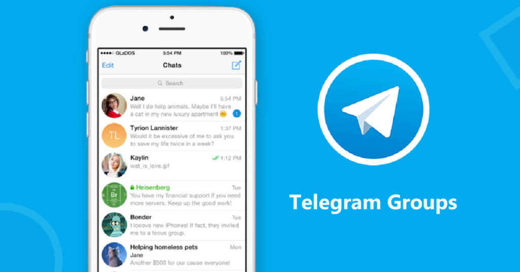How to create, find and join telegram groups and channels?
