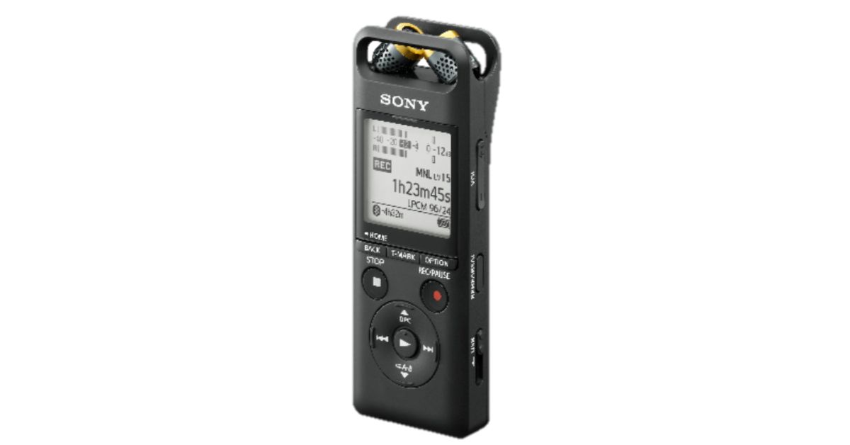 Sony PCM-A10 digital voice recorder with High-Resolution Audio ...