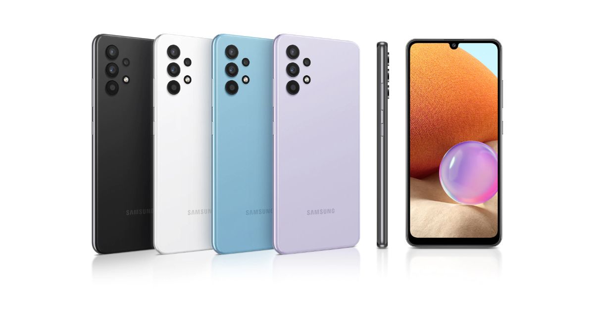 Samsung Galaxy A32 with sAMOLED 90Hz display and quad rear cameras ...