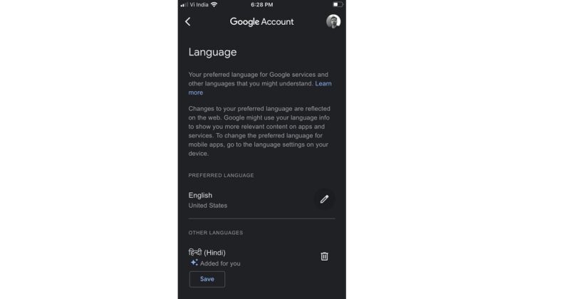 How to change your language in Google on a PC or a smartphone?