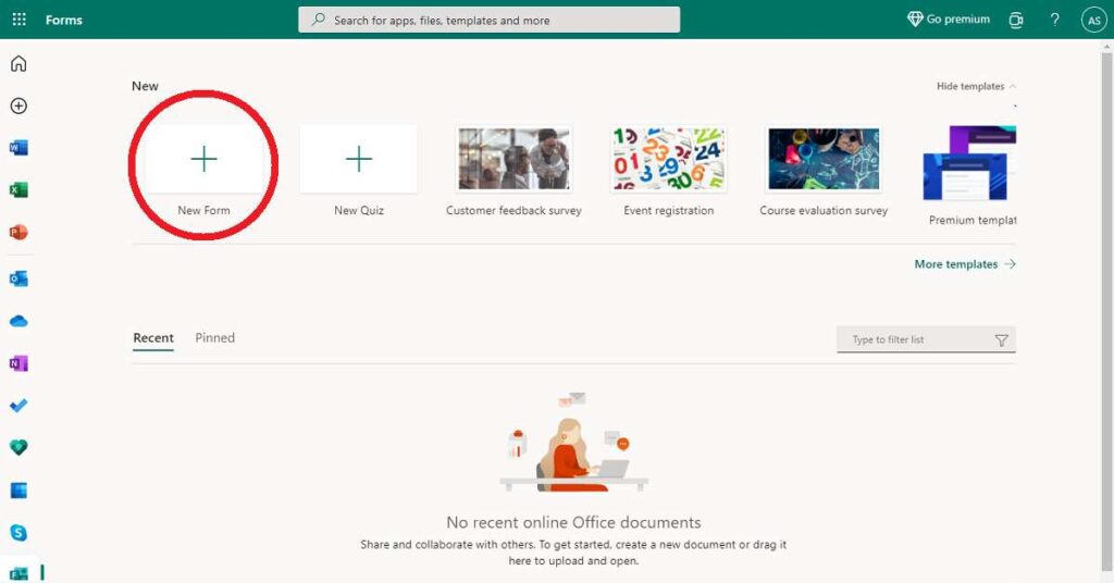 How to create a survey using Microsoft Forms?