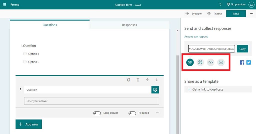 How to create a survey using Microsoft Forms?