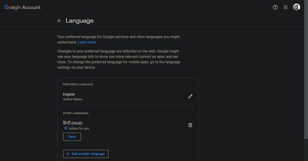 How to change your language in Google on a PC or a smartphone?