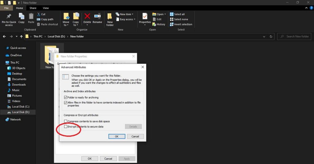 How can encrypt and decrypt files and folders in Windows 10?