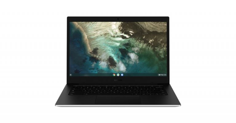 Samsung Galaxy Chromebook Go with a 14-inch HD screen and Intel Celeron ...