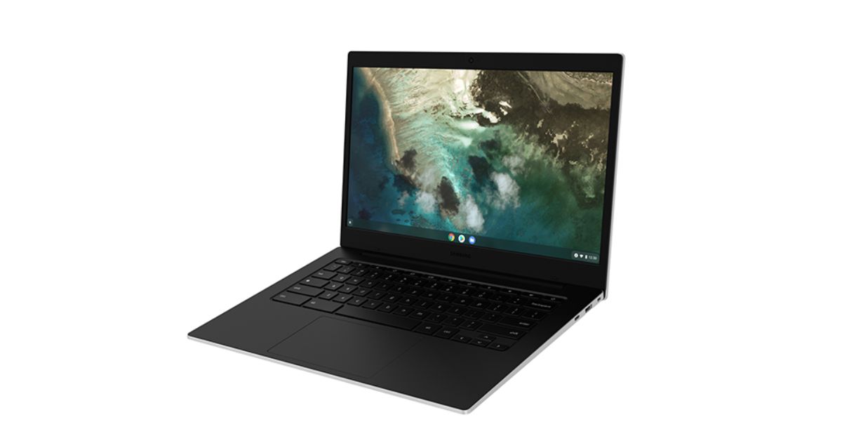 Samsung Galaxy Chromebook Go with a 14-inch HD screen and Intel Celeron ...