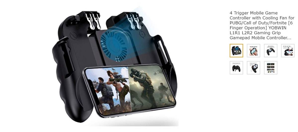 Top 5 cooling fans for your gaming smartphones. Check the list.