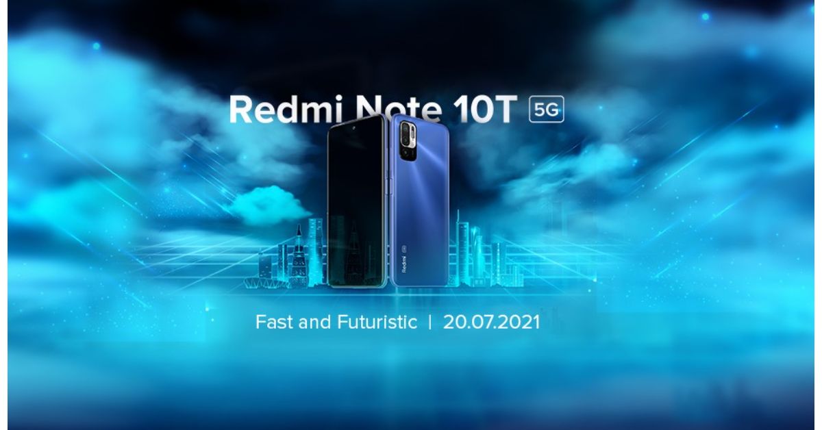 Redmi Note 10T launching in India today: How to watch the Livestream