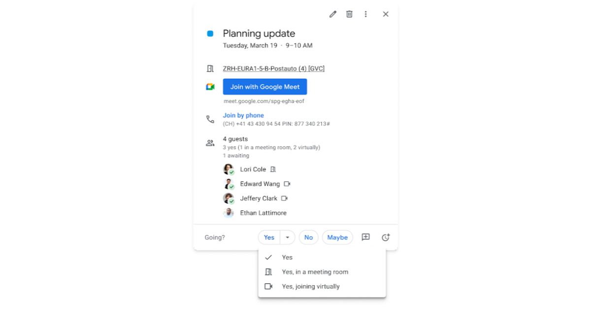 Google is rolling out the new RSVP Calendar invitation feature to ...