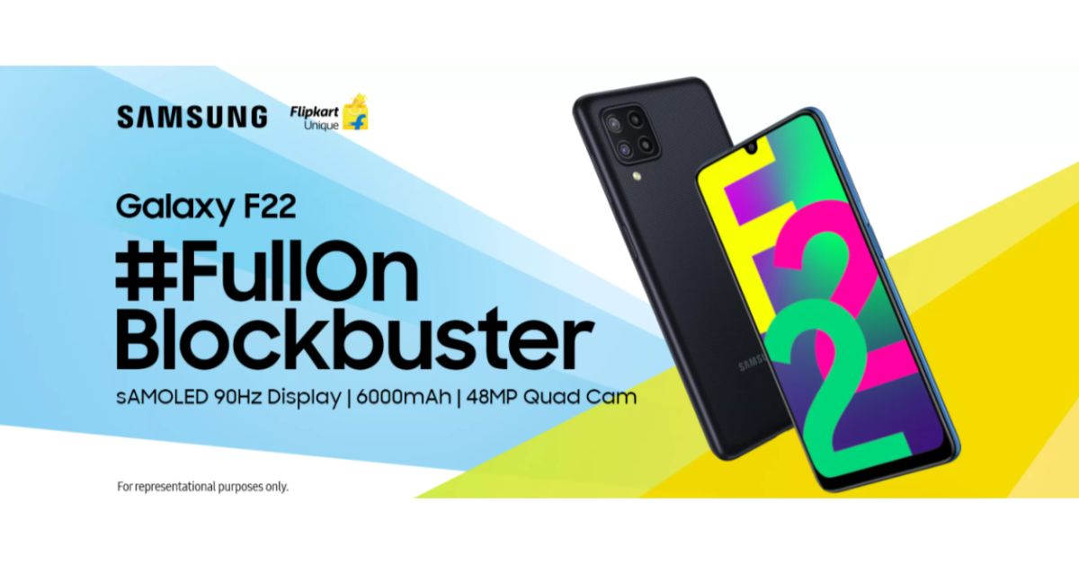 Samsung Galaxy F22 with 90Hz HD+ display confirmed to launch in India ...