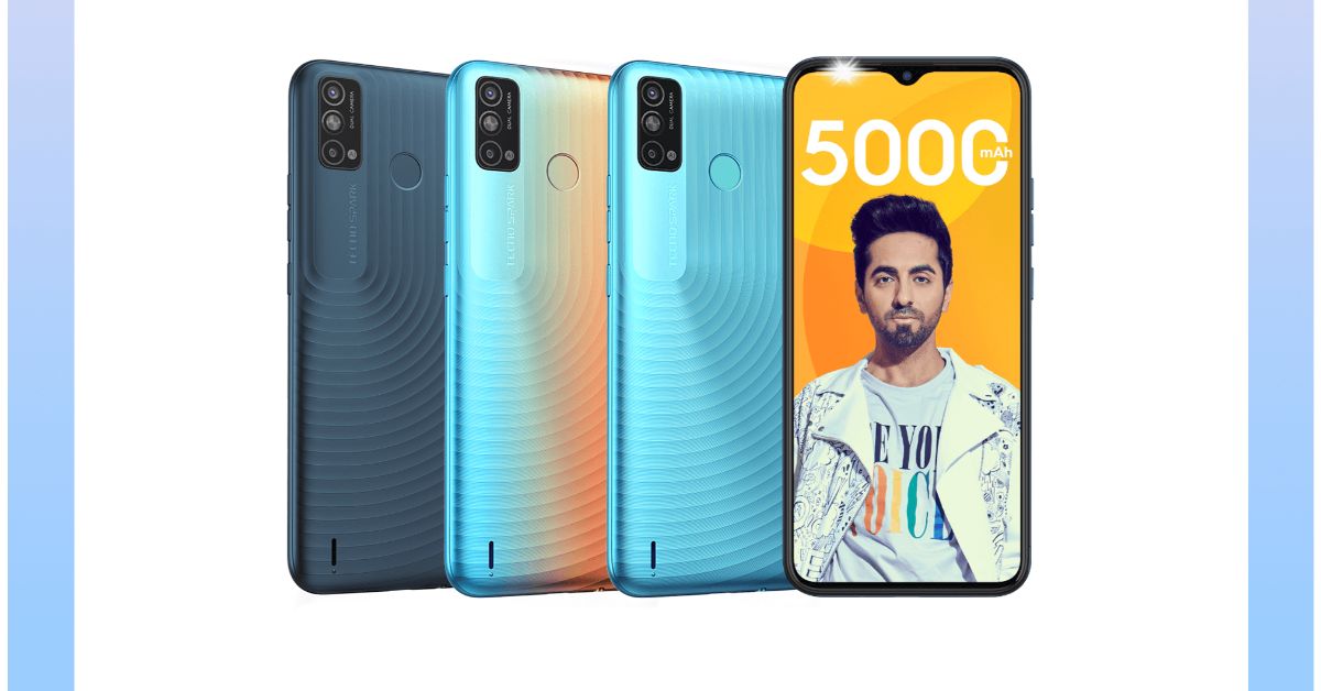 Tecno Spark Go 2021 budget smartphone with 5,000mAh battery launched in ...