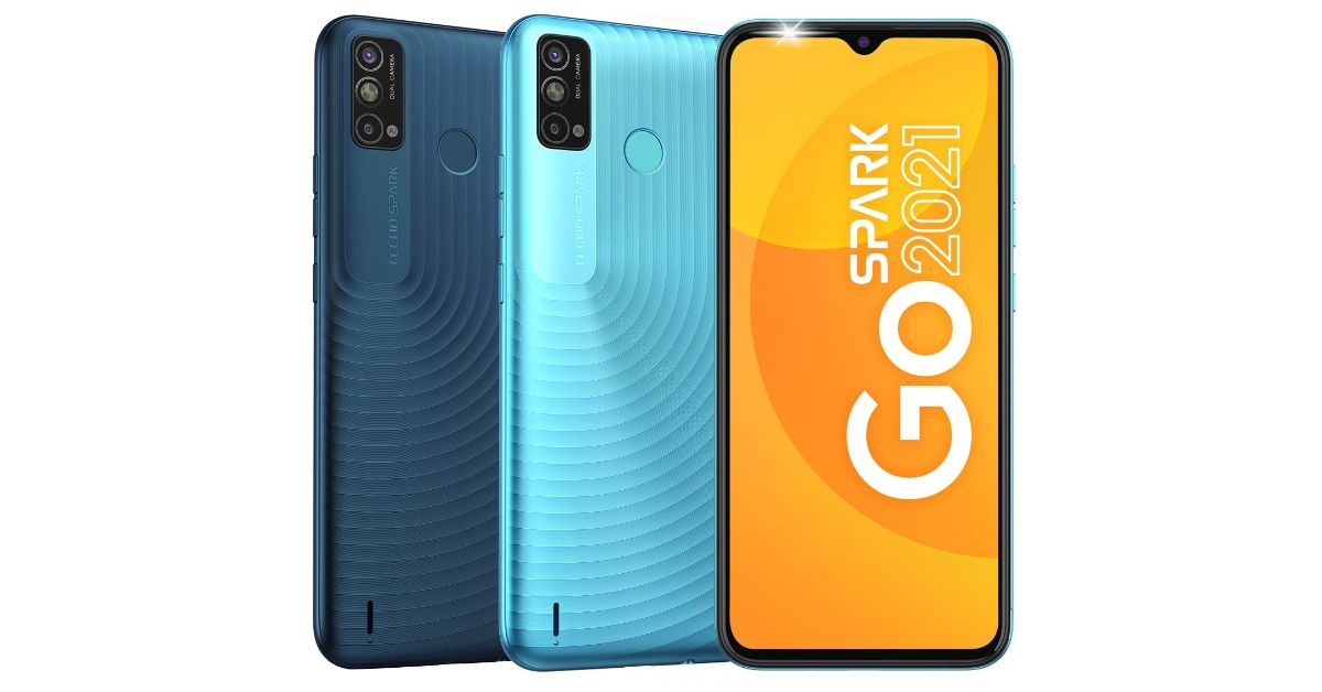 Tecno Spark Go 2021 budget smartphone with 5,000mAh battery launched in India