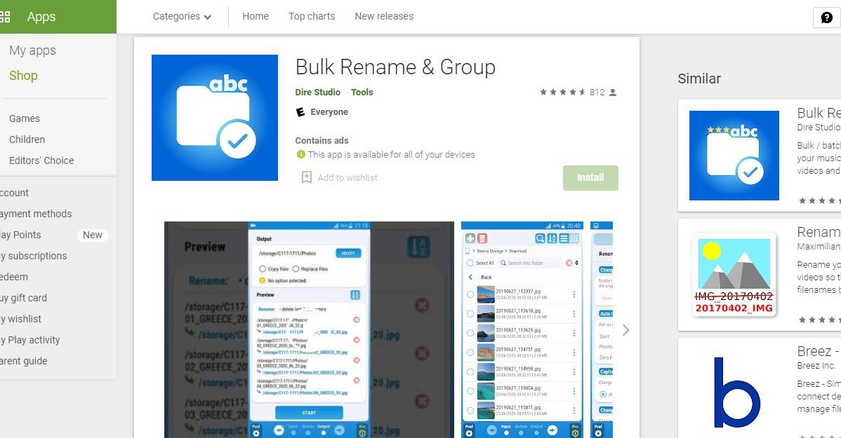 How to batch rename files on your Android mobile?