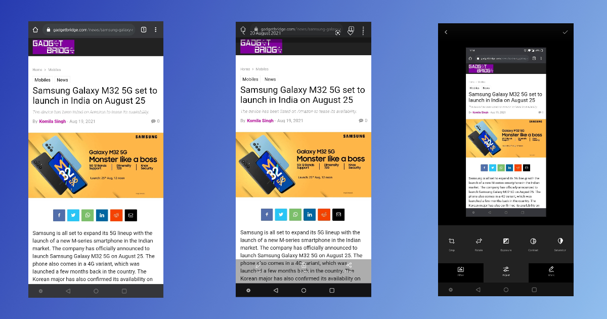 Top ways to edit, crop and add text to a screenshot on Android