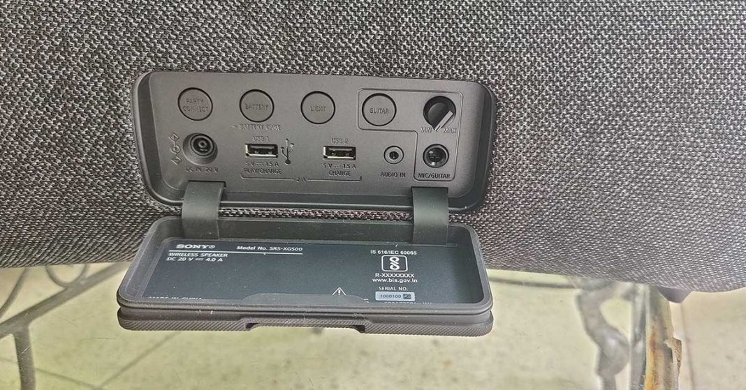 Sony SRS XG500 review: An audio bazooka worth your money